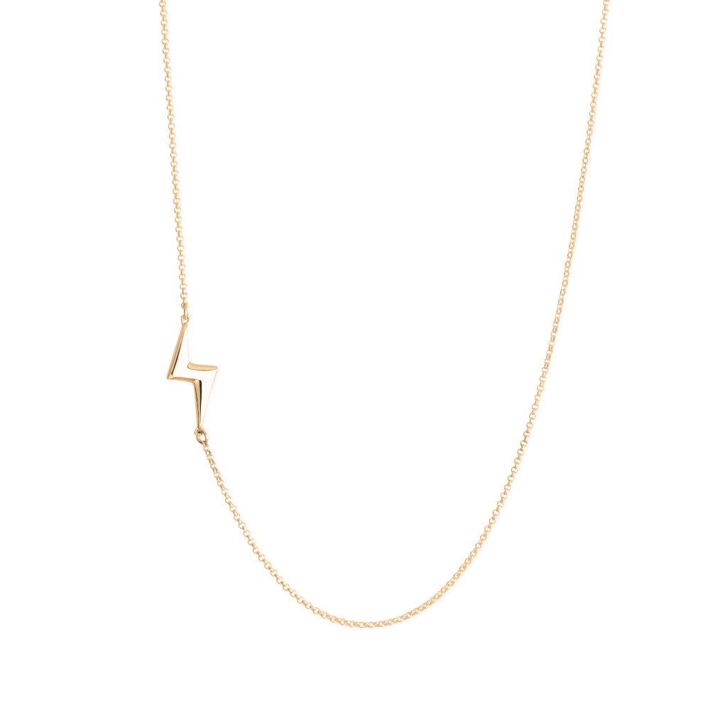 Mini Bubble Bolt Long Pendant - Gold Vermeil – Toolally