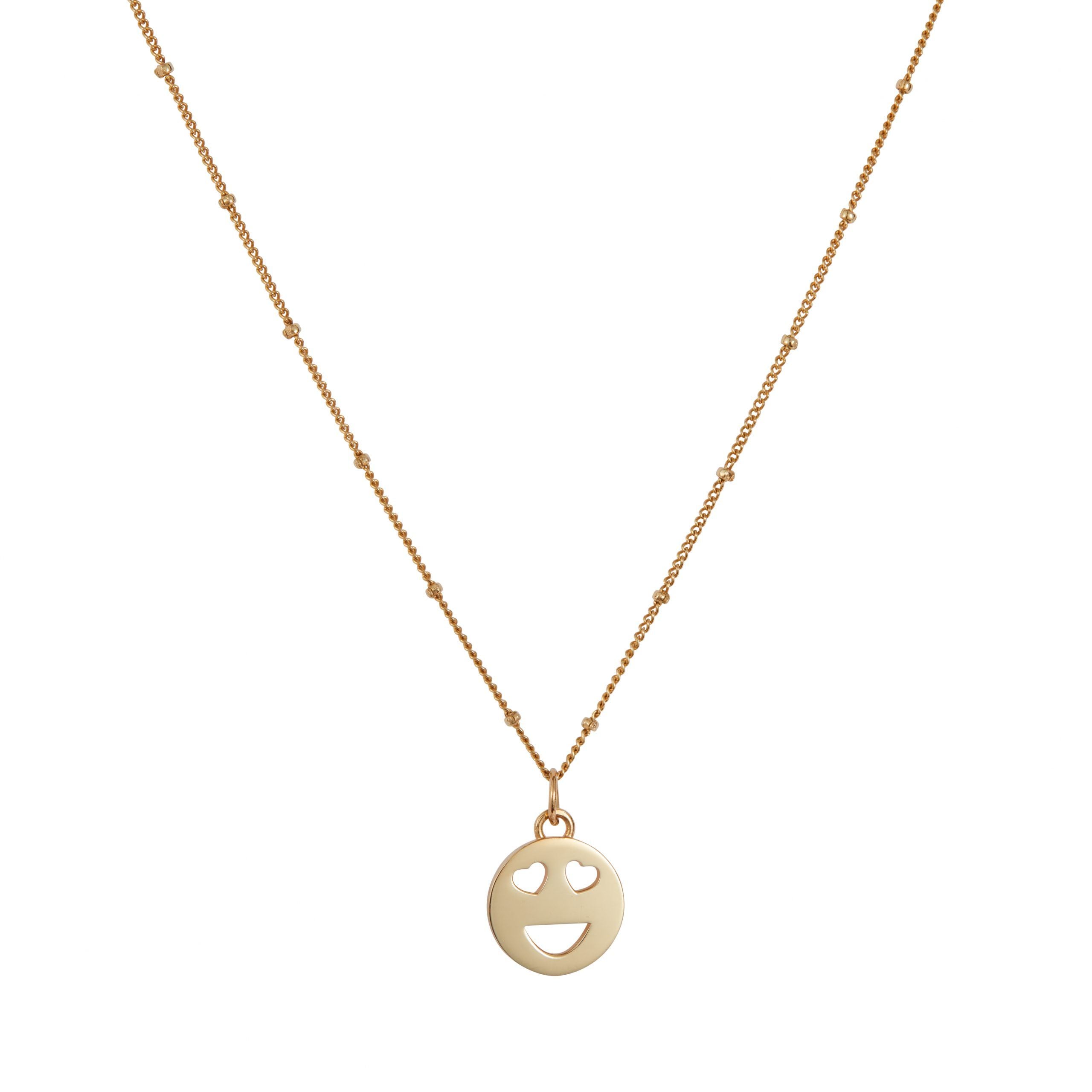 Mood Pendant Necklace Gold Vermeil - Love – Toolally